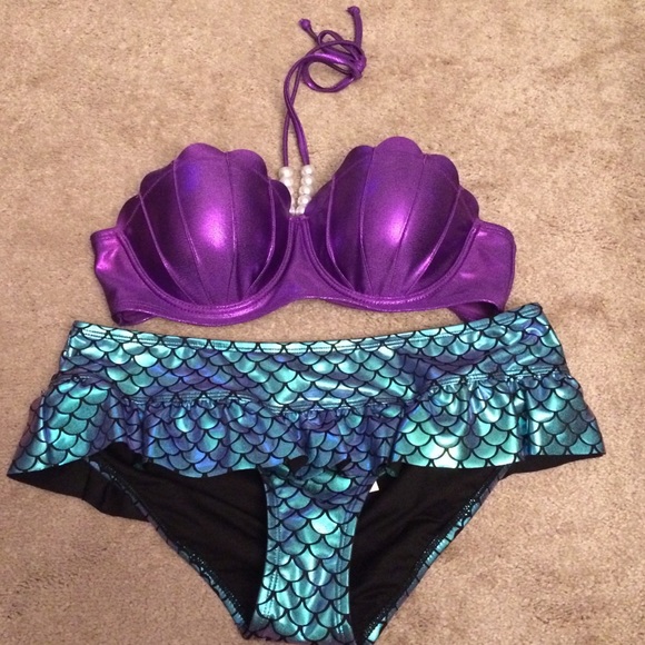 Disney | Swim | New Disney The Little Mermaid Ariel Swimsuit | Poshmark